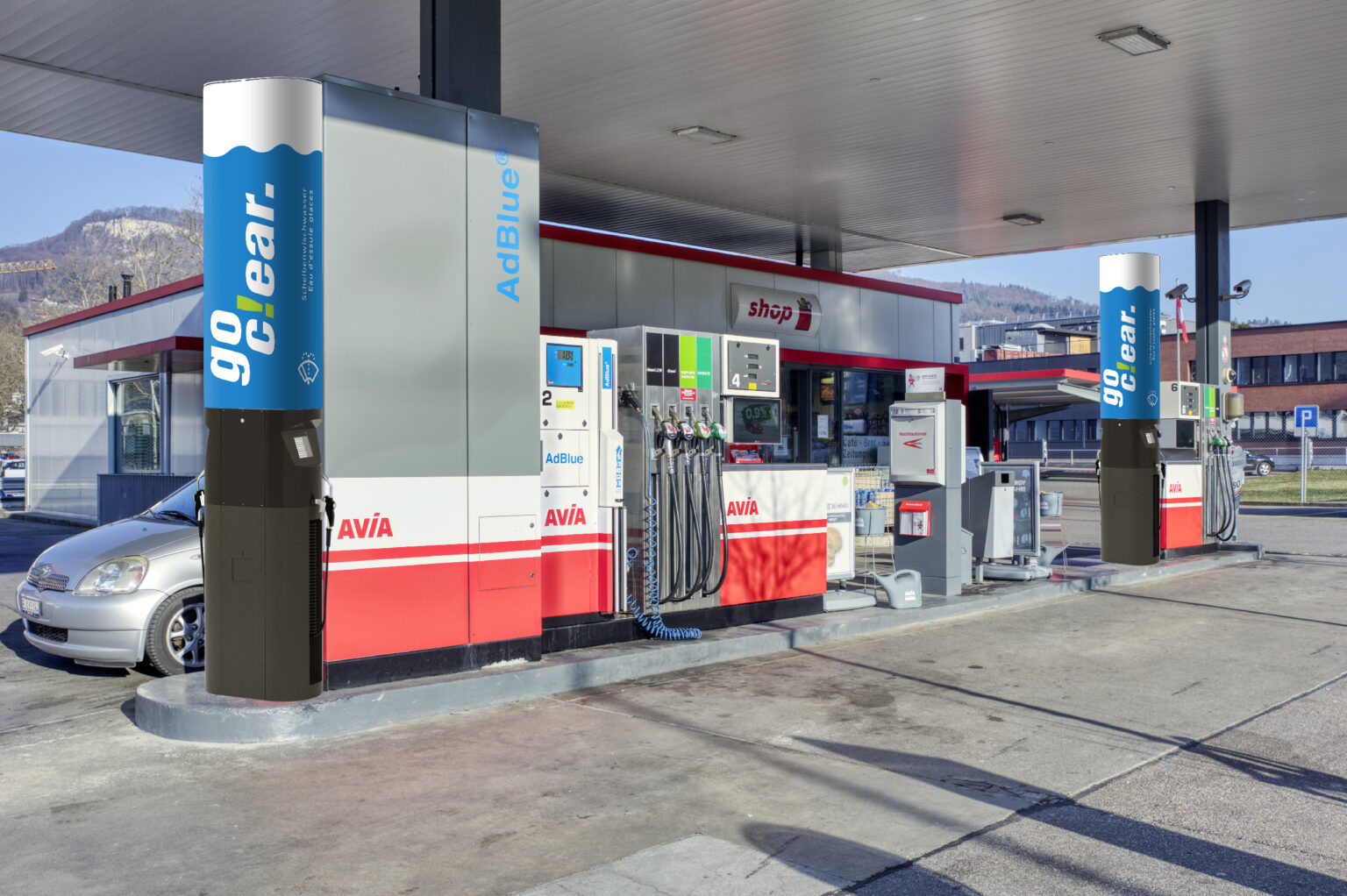 go clear – Die beste Lösung Wischwasser zu tanken!