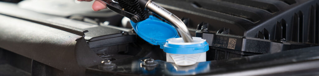 go clear – Die beste Lösung Wischwasser zu tanken!